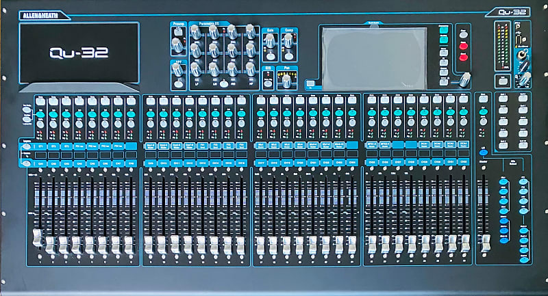 Allen & Heath Qu-32 Chrome Edition Digital Console 2022 - | Reverb