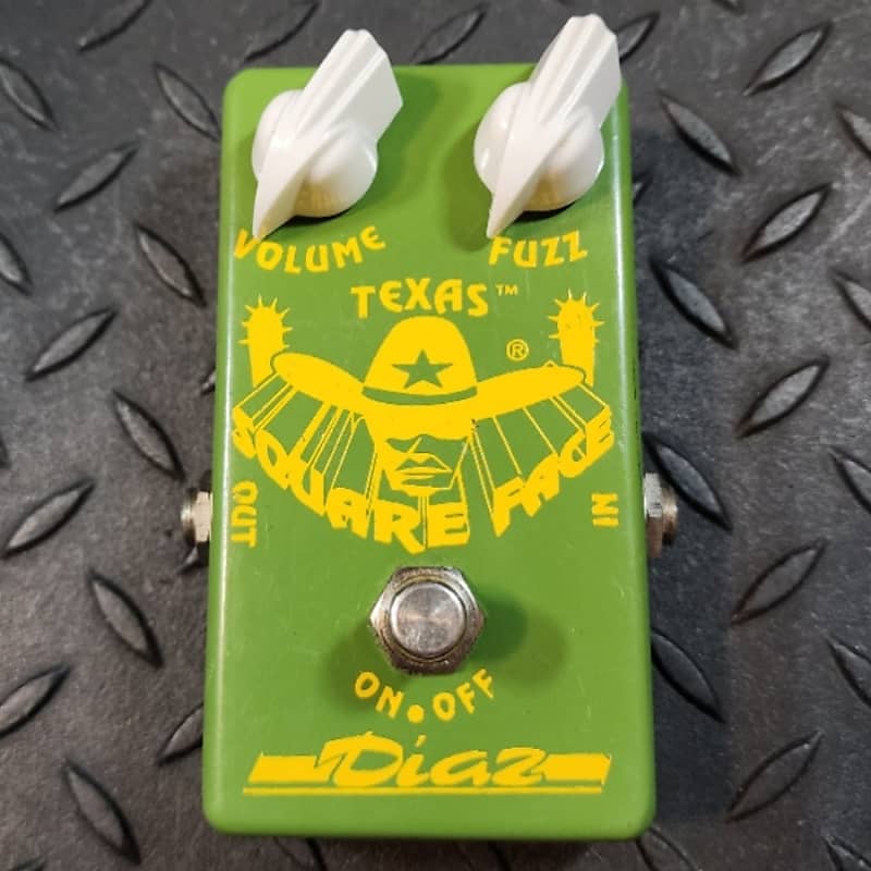 Cesar Diaz Amplification Texas Square Face Fuzz 2000 Signed | Reverb