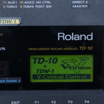 Roland TD-10 Drum Module Brain TD10 TDW1 Expansion | Reverb