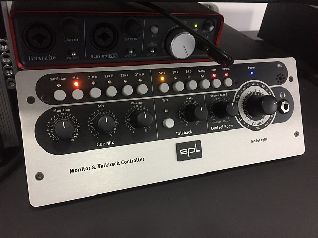 SPL MTC Stereo Monitor & Talkback Controller | Reverb UK