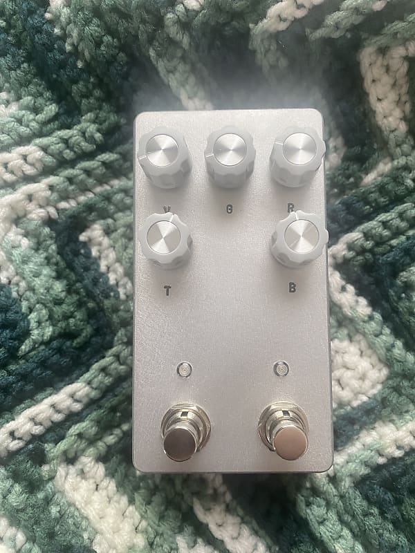 RCO Pedals Double Zap Fuzz 2024 - Raw aluminum with grey | Reverb
