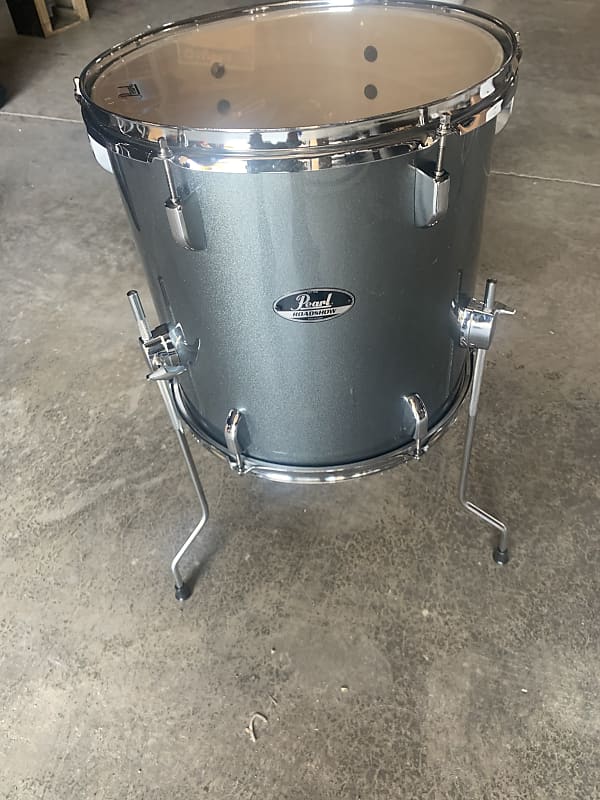 Pearl Roadshow 14 x 14 floor tom Charcoal metallic | Reverb