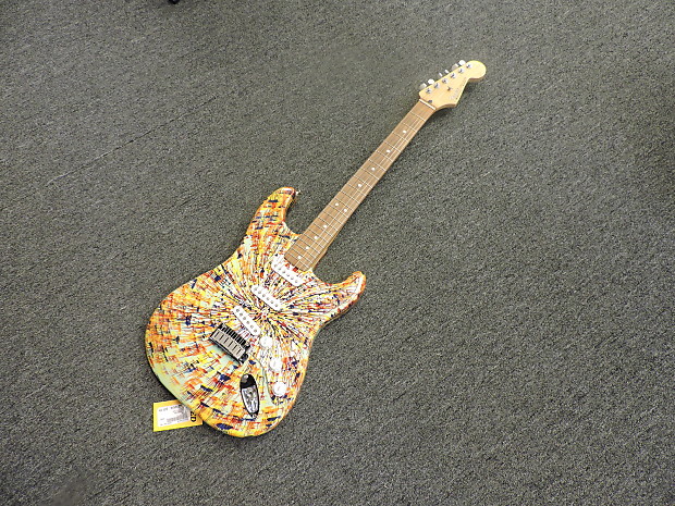 Fender Splatocaster Stratocaster Electric Guitar 2003-2004 | Reverb
