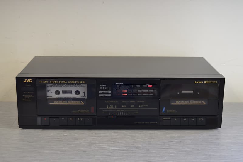 JVC TD-W110 Double Cassette Deck | Reverb