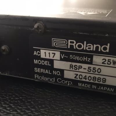 Roland RSP-550 | Reverb