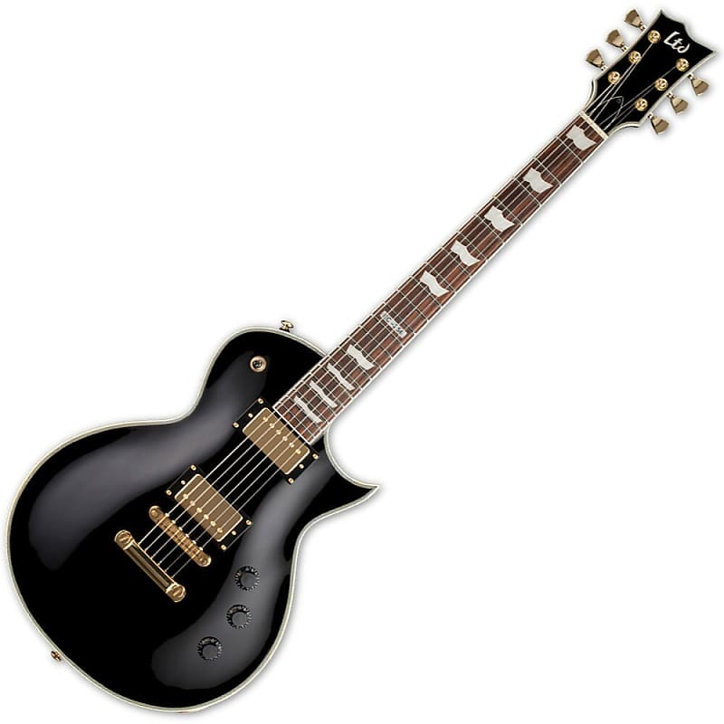 ESP LTD Eclipse EC-256 Electric Guitar - Black | Reverb