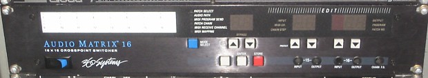 360 Systems Audio-Matrix AM-16 Analog Audio Routing Switcher | Reverb