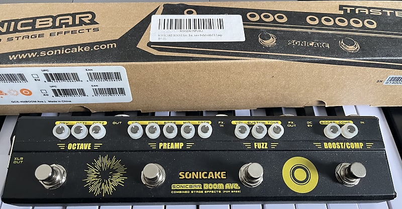 SONICAKE SONICBAR BOOM AVE. Black | Reverb