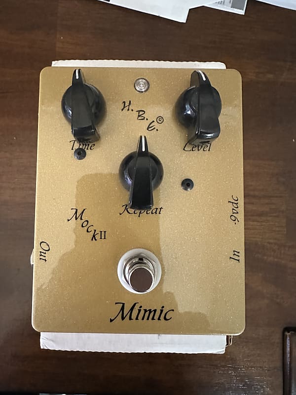 Home Brew Electronics HBE Mimic 2 Analog Delay 2008 Gold | Reverb