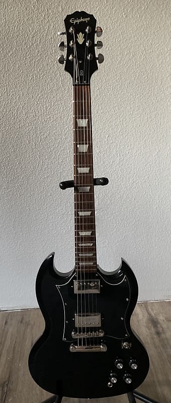 Epiphone SG G 400 2009 Black | Reverb