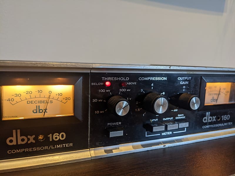 DBX 160 VU PAIR | Reverb