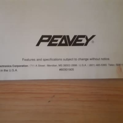 Peavey Spectrum Bass Digital Phase Modulation Synthesizer | Reverb UK