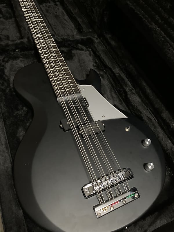 Schecter DP-12 Dug Pinnick 12 string bass Satin Black | Reverb