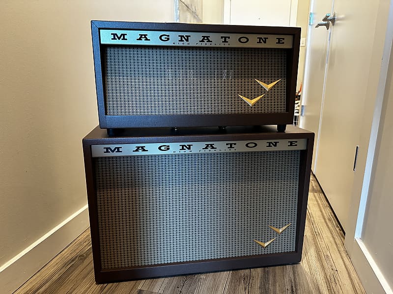 Magnatone Panoramic Stereo 12+12 amp head | Reverb