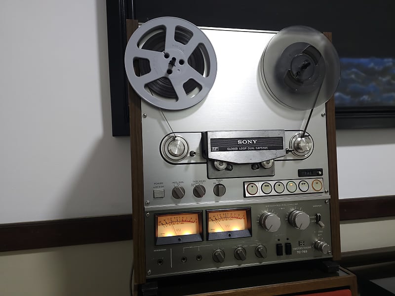 Sony TC-765 Reel to Reel Operational. | Reverb
