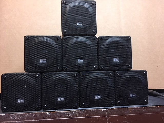 Meyer Sound MM-4XP 8 Speaker Package With MPS488 Power Supply | Reverb