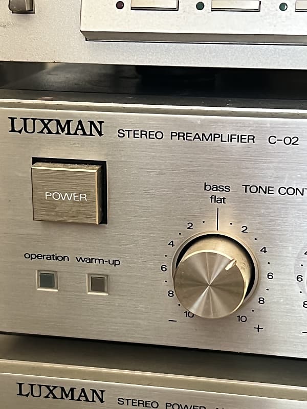 Luxman C-02 Vintage Preamplifier (1982-1985) | Reverb