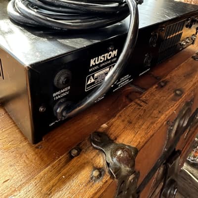 Kustom Groove Bass 1200 Watt Rack Mountable Bass Head | Reverb