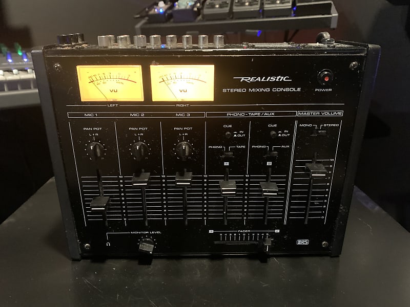 Realistic Stereo Mixing Console 1975 Vintage | Reverb UK