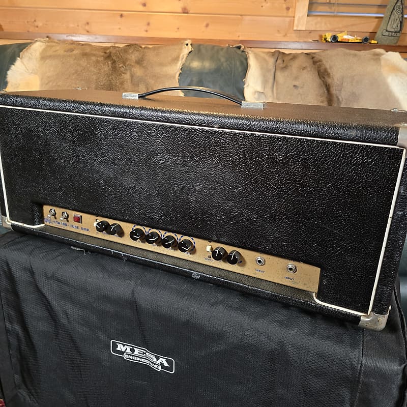 Rare 1980's Risson ETA100 100 watt Guitar Tube Amplifier Head | Reverb