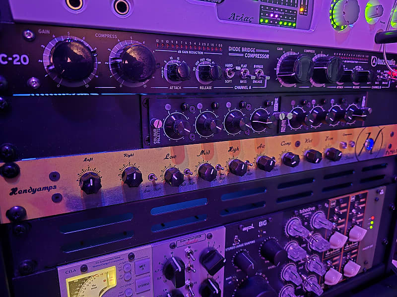 DIYRE Color Palette pair with 500 series rack power supply | Reverb