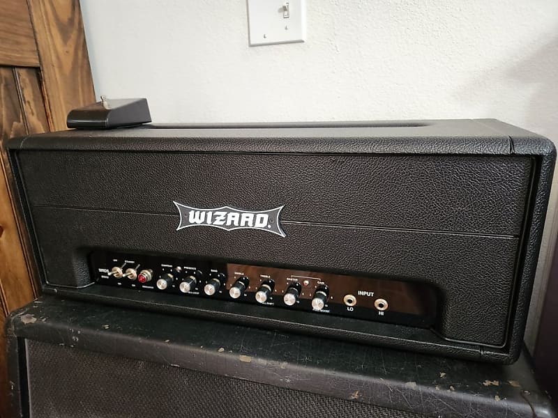 Wizard W800 100W EL34 2023 - Black Tolex & Piping (Vader) | Reverb