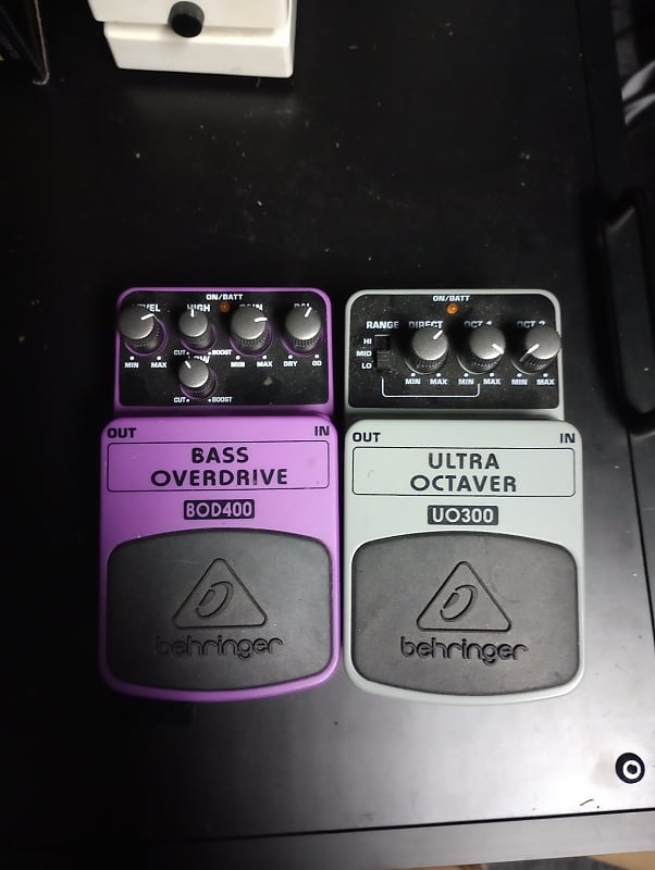 Behringer Bass Overdrive + Ultra Octaver + Ultra Metal | Reverb
