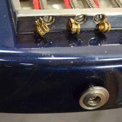 PRS 4 String Fretless Bass Guitar w/ HSC - Used 1988 Blue | Reverb