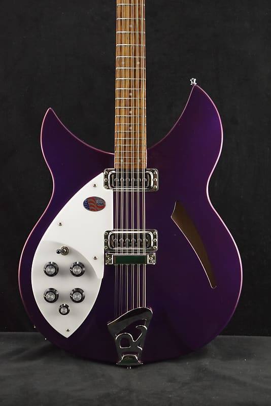 Rickenbacker 330/12 LH Left-Hand Purpleglo with Hardshell | Reverb