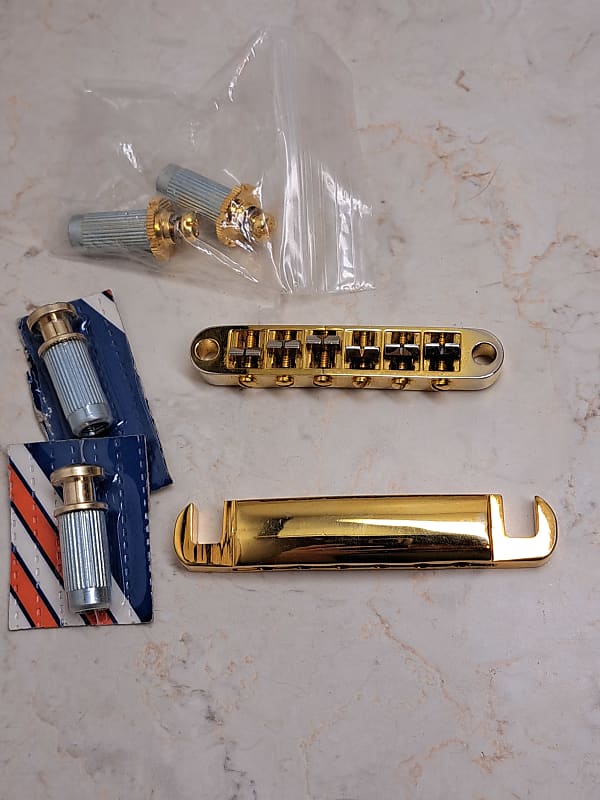 Tune-O-Matic Bridge and Tailpiece for 6 String Electric | Reverb