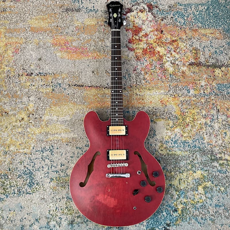 Epiphone Dot CH with Gibson 345 upgrades & mods - Rio Grande | Reverb