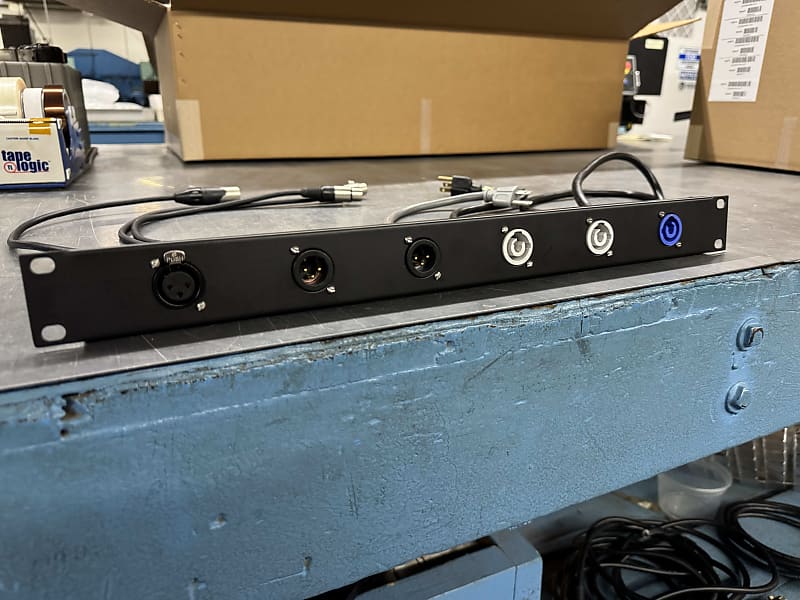 DJ Audio Custom Speakon XLR Powercon I/O Rack Panel 1U | Reverb