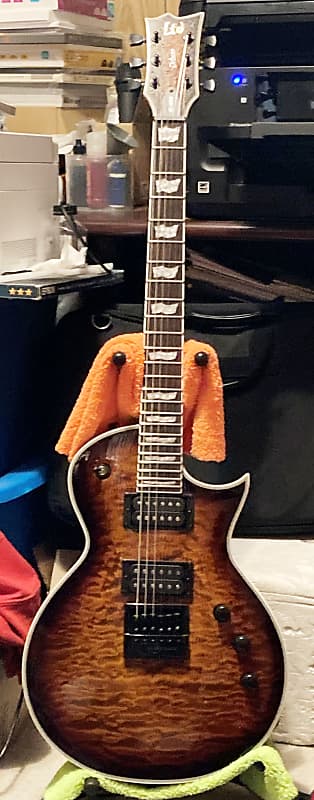 ESP EVERTUNE EC1000 2022 - BROWN BURST | Reverb