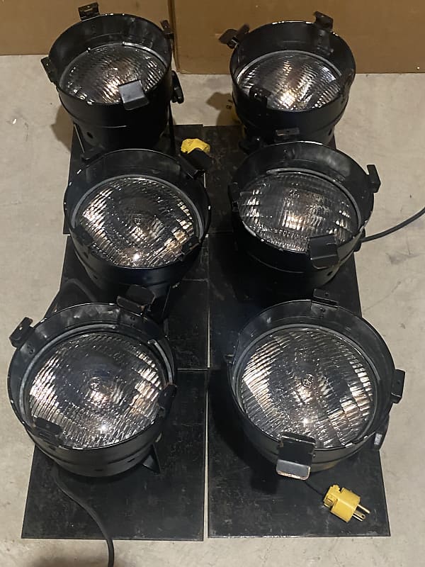 (6) PAR 56 Uplights 300W Medium Flood w/ Gels | Reverb