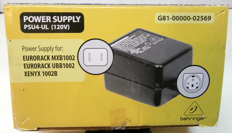 Behringer Eurorack MXB1002 Power Supply ALSO Fits | Reverb