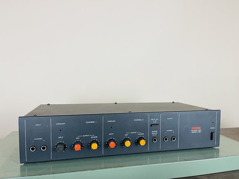 Fostex 3180 Stereo Spring Reverb | Reverb