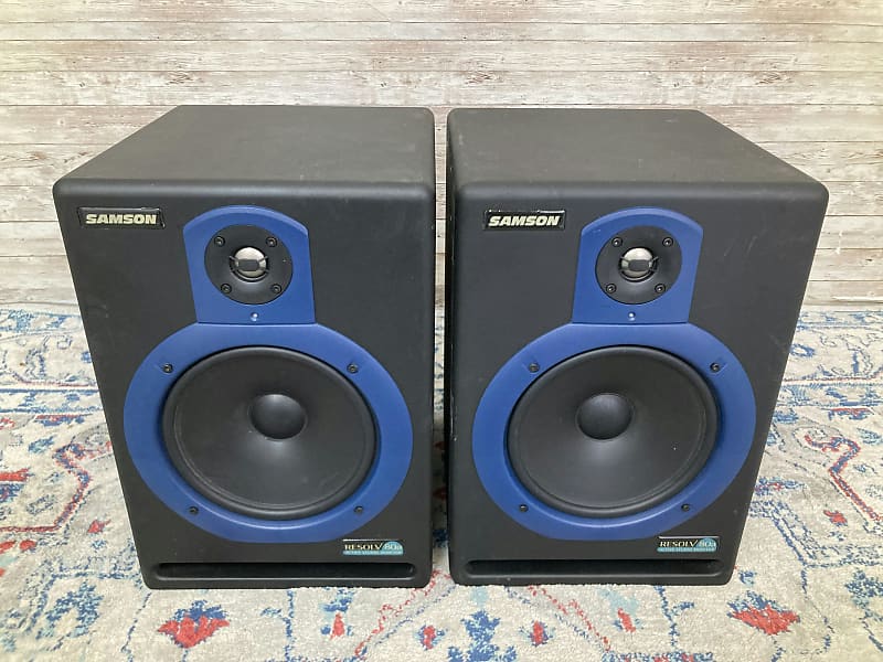 Used Samson RESOLV 80A STUD MON - PAIR Speaker Cabinets | Reverb