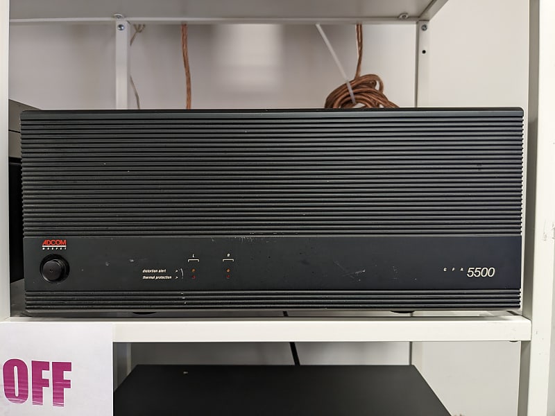 Adcom GFA 5500 - Black | Reverb