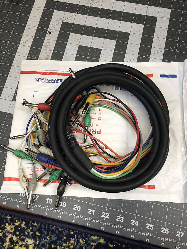 Pair of 6’ x 8 Snake Cord Cable 1/4 Quarter Inch | Reverb