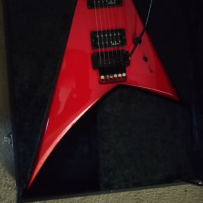 Jackson Rhoads Ex Professional 1993 - Red. Hardshell case | Reverb