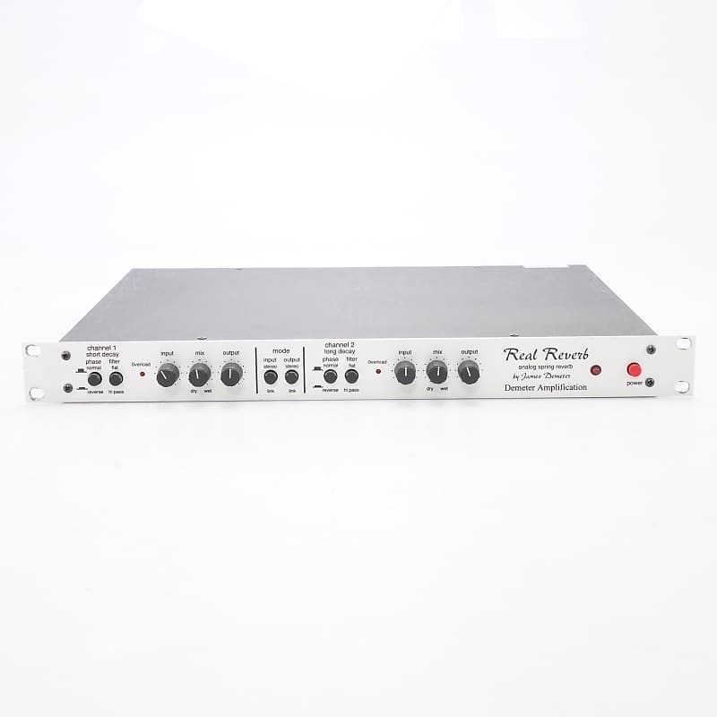 Demeter RV-1 Real Reverb Dual Channel Analog Spring Reverb | Reverb