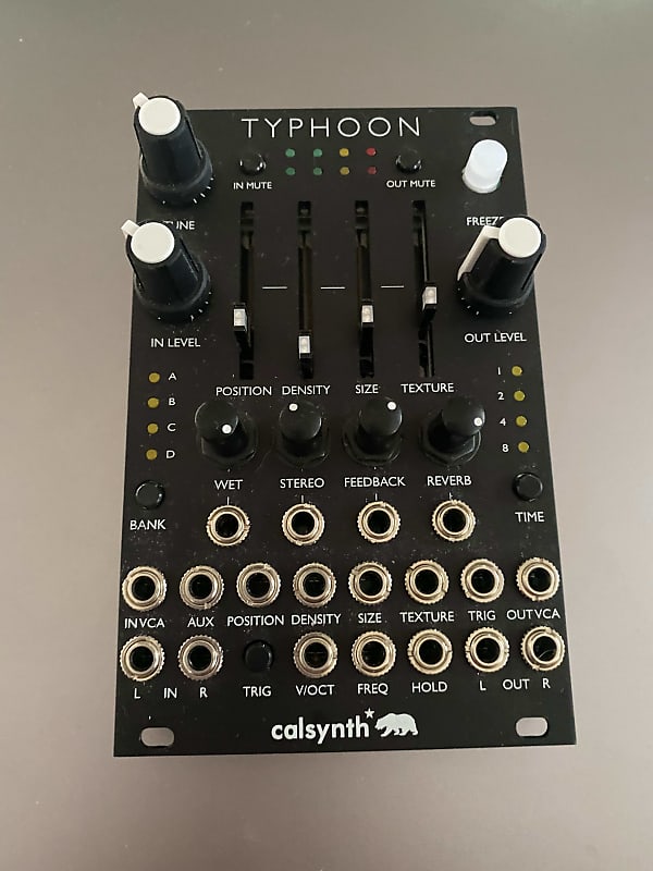 Mutable Instruments Typhoon built by CalSynth | Reverb