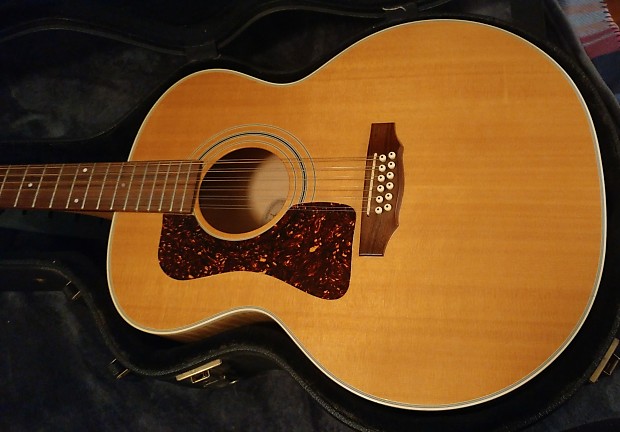 Guild USA left handed lefty 12 string pre fender JF-30 | Reverb