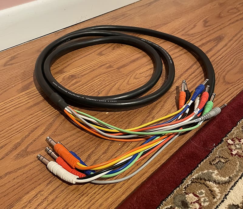 TS 1/4” to TRS 1/4” 4-Channel Snake - 3 Meter | Reverb