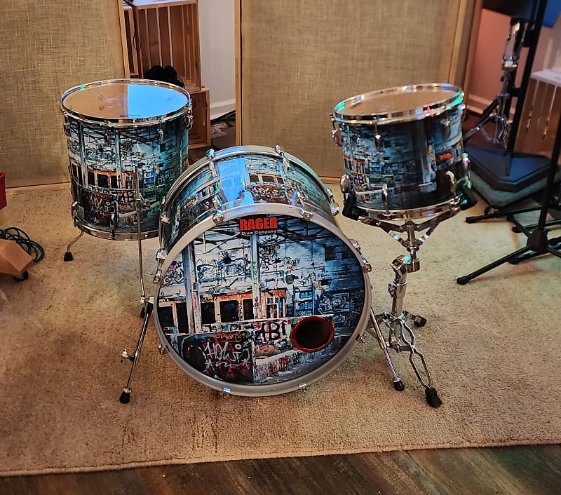 Custom Drums 3-piece shell pack Custom Made 2017 - Custom | Reverb