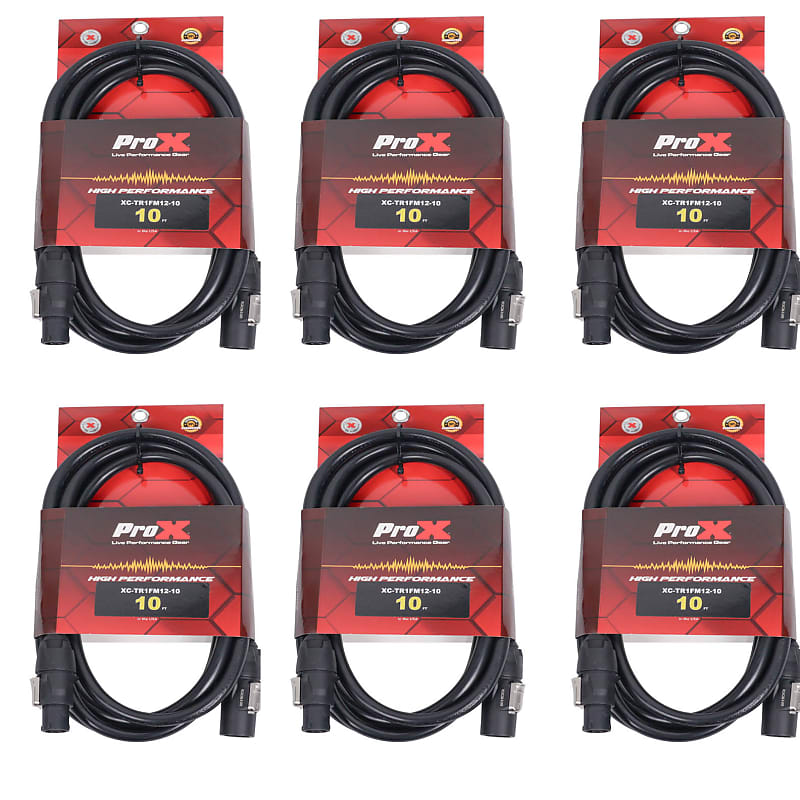 6 Prox Power Cables True1 Male to Female 10 ft Extension | Reverb