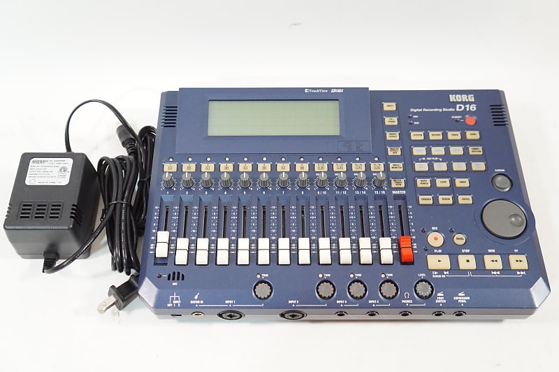 KORG D16 16Track Digital Multi Track Recorder w/ 120V PSU | Reverb