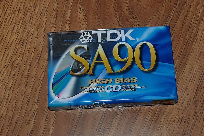TDK Pack of FIVE TDK SA90 cassette high bias - NEW / UNOPENED | Reverb