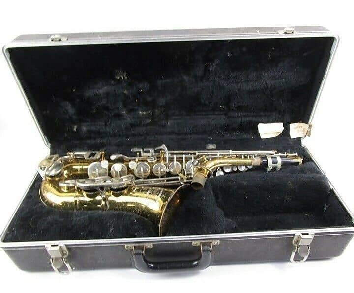 Selmer Bundy-II Alto Saxophone, USA, complete w/ | Reverb