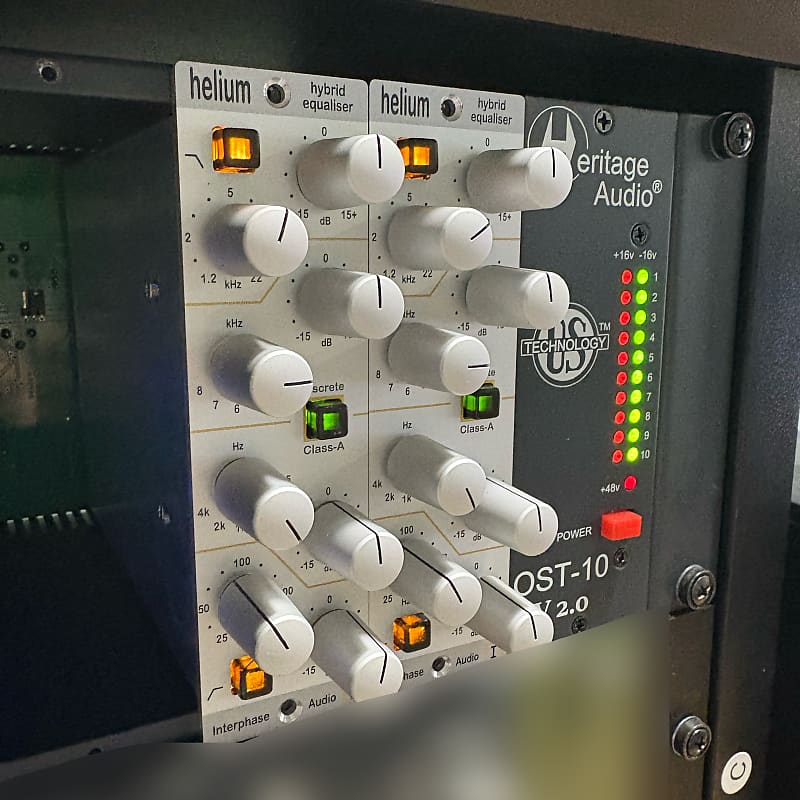 (1 of 2) __ Interphase Audio Helium EQ - 500 Series 2023 - | Reverb